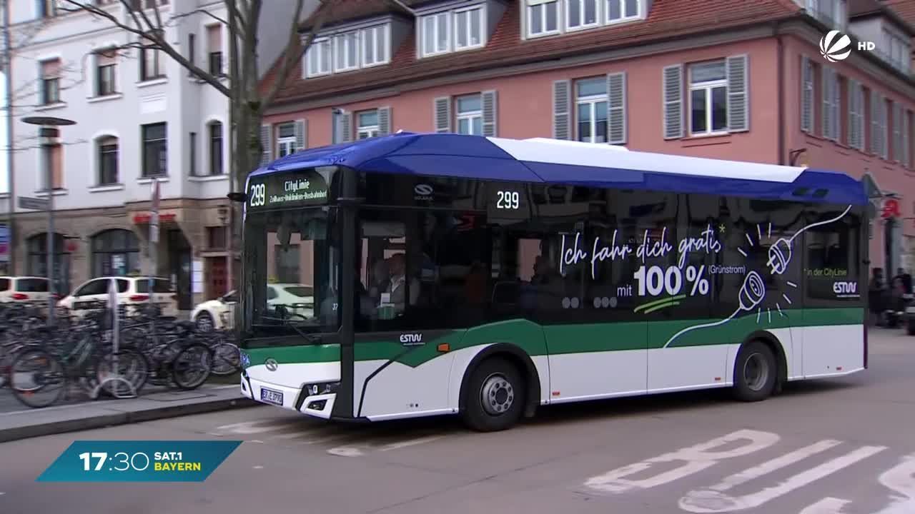 Freie Fahrt in Erlangen: ÖPNV seit Neujahr kostenlos